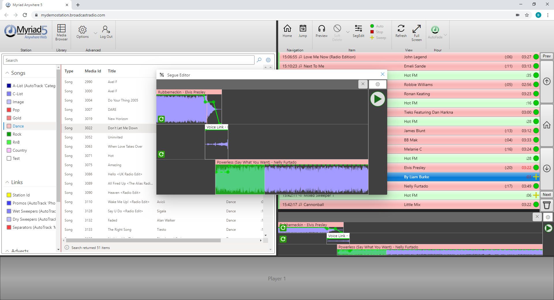 Broadcast Radio - Demo Station