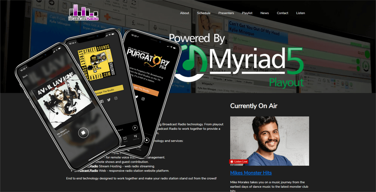 Broadcast Radio - Demo Station